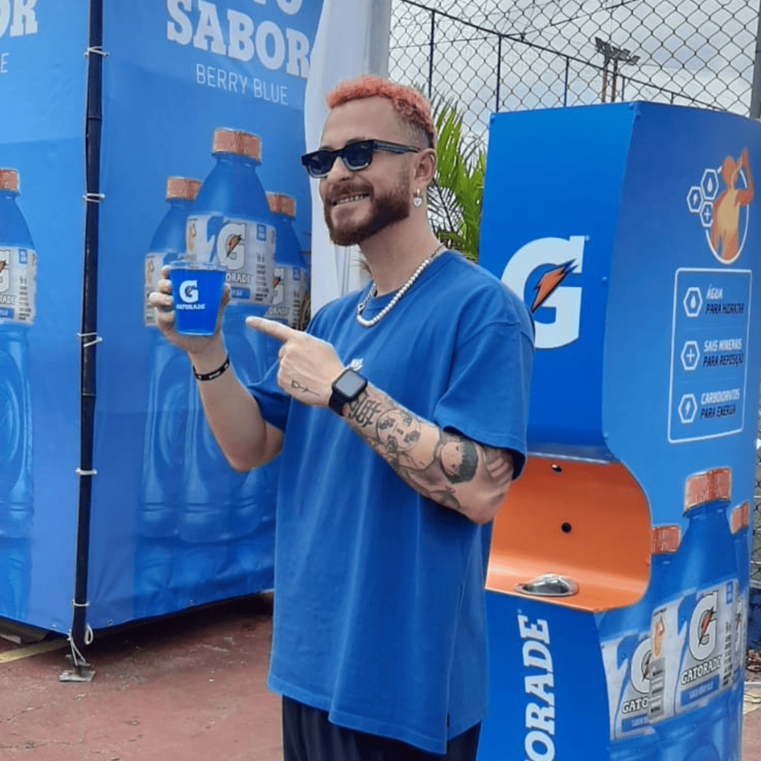 Gatorade Berry Blue chega ao Brasil com hidratação inovadora em evento ...
